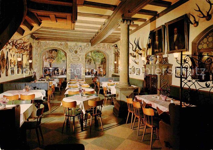 AK / Ansichtskarte Rothenburg Tauber Baumeisterhaus Cafe Restaurant ...