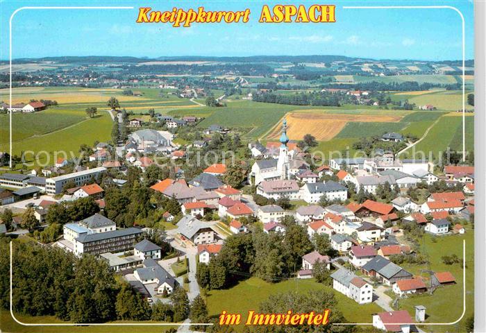 AK / Ansichtskarte Aspach Oberoesterreich Fliegeraufnahme Kat. Aspach ...