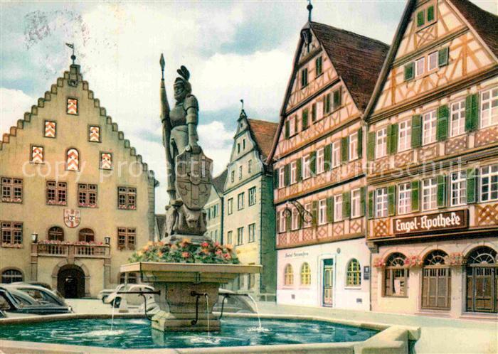 Ak Ansichtskarte Bad Mergentheim Ansichtskarten Günstig