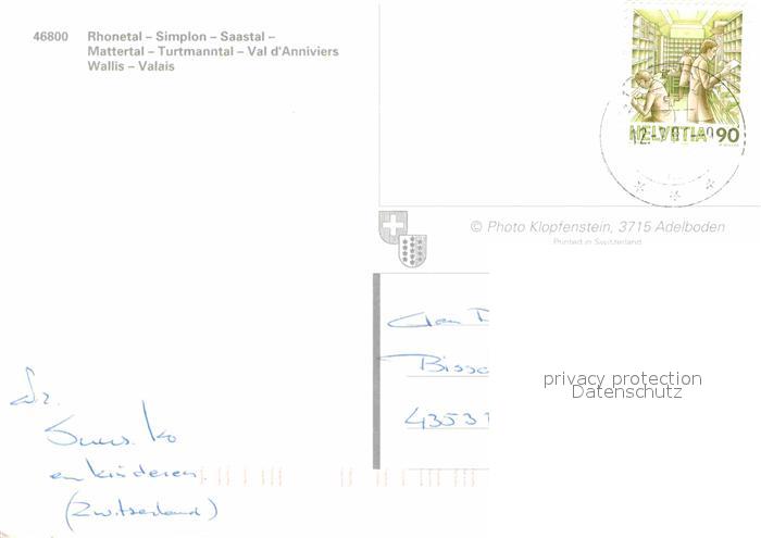AK / Ansichtskarte Visp Rhonetal.. | Ansichtskarten günstig