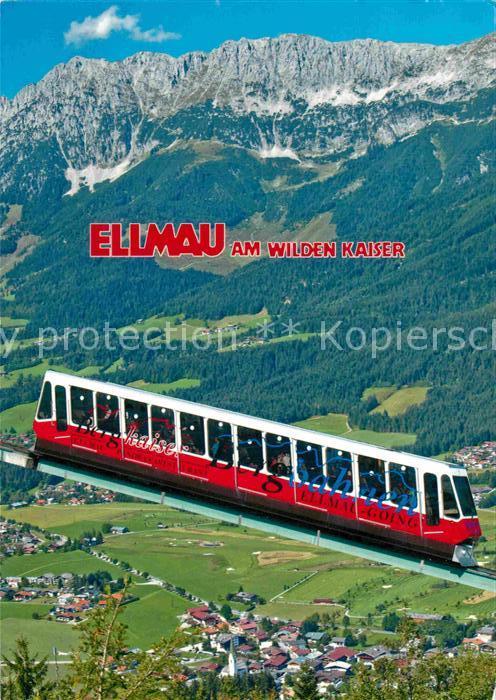 AK / Ansichtskarte Bergbahn Hartkaiser Ellmau Wilder Kaiser Kat ...