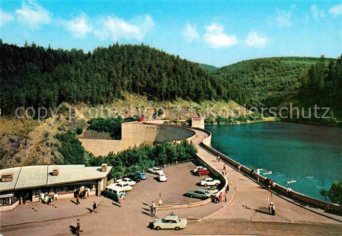 AK / Ansichtskarte Okertalsperre Staumauer und Stausee Kat. Goslar Nr ...