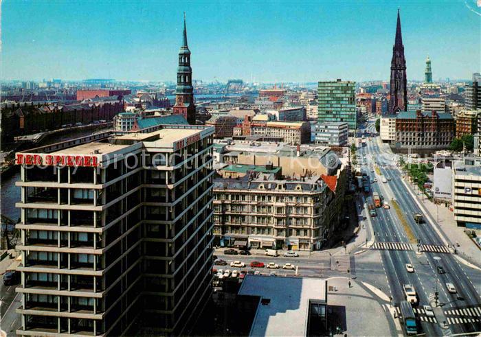 AK / Ansichtskarte Hamburg Stadtblick Ost West Strasse Kat. Hamburg Nr ...