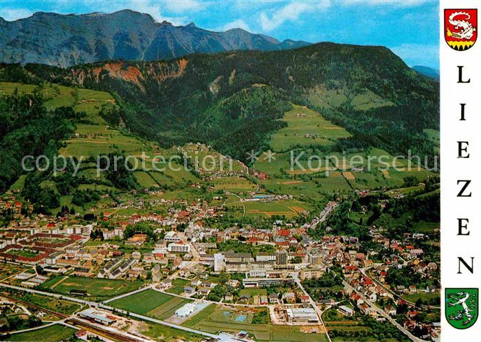 AK / Ansichtskarte Liezen Steiermark Fliegeraufnahme Kat. Liezen Nr ...