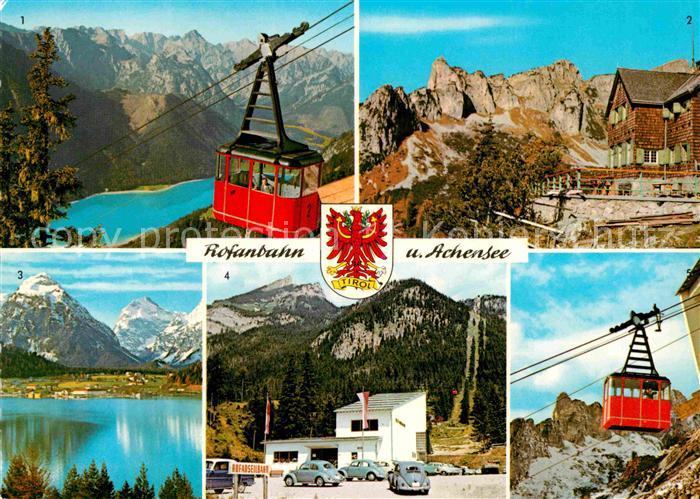 AK / Ansichtskarte Seilbahn Rofan Maurach Achensee Erfurter Huette ...