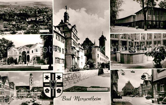 Ak Ansichtskarte Bad Mergentheim Ansichtskarten Günstig