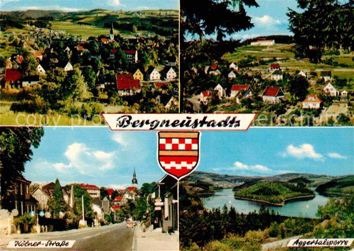 AK / Ansichtskarte Bergneustadt Koelner Strasse Aggertalsperre Kat ...