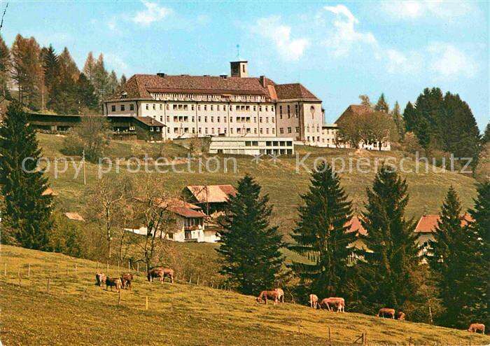AK / Ansichtskarte Ried_Lindenberg_Allgaeu Sanatorium Lindenberg Ried ...