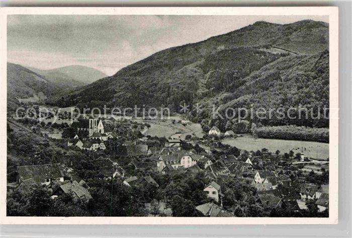 AK / Ansichtskarte Lautenbach Renchtal Panorama Kat. Lautenbach Nr ...