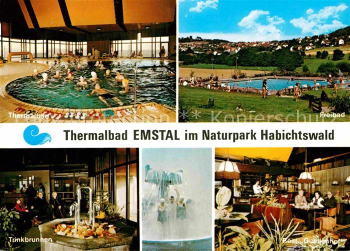 AK / Ansichtskarte Sand Bad Emstal Thermalbad im Naturpark Habichtswald ...