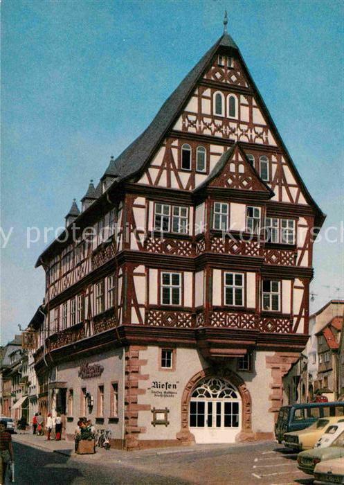 AK / Ansichtskarte Miltenberg Main Gasthaus zum Riesen Deutschlands ...