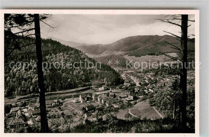 AK / Ansichtskarte Wolfach Teilansicht Kat. Wolfach Schwarzwald Nr ...