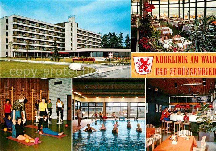 Bad Schussenried Kurklinik am Wald Kat. Bad Schussenried Nr. kn71458 ...