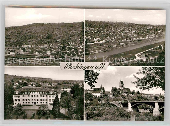 AK / Ansichtskarte Plochingen Panoramen Kat. Plochingen Nr. df24552 ...