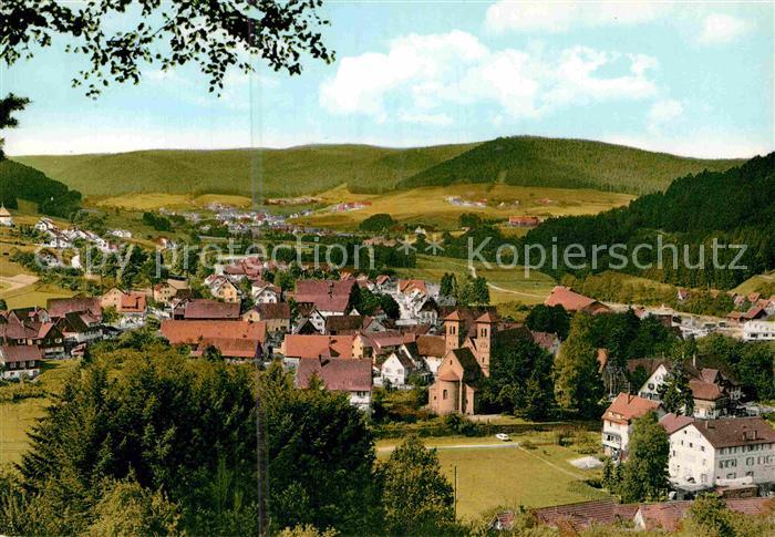 AK / Ansichtskarte Klosterreichenbach Panorama Kat. Baiersbronn Nr ...