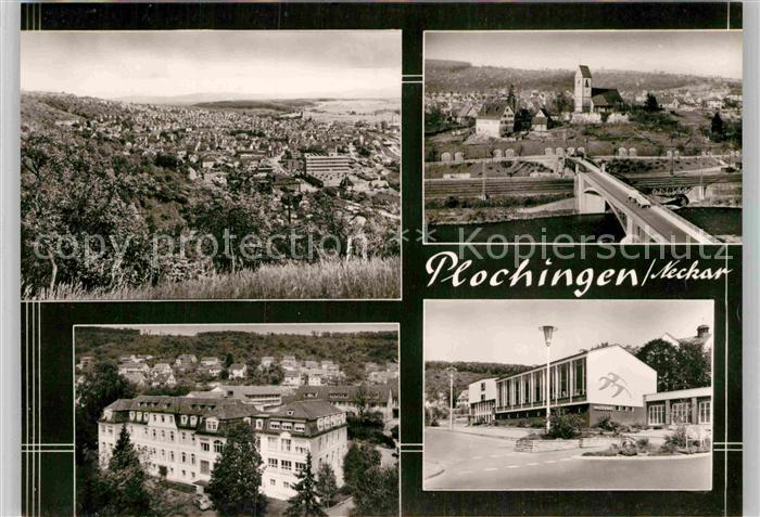 AK / Ansichtskarte Plochingen Panoramen Kat. Plochingen Nr. df24552 ...