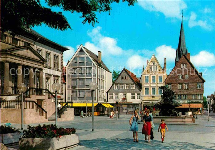 AK / Ansichtskarte Detmold Marktplatz Kat. Detmold Nr. sa04290 ...