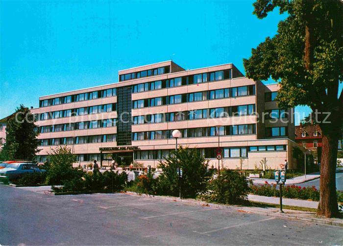 AK / Ansichtskarte Bad Oeynhausen Kurklinik am Park Schwimmbad Kat. Bad ...