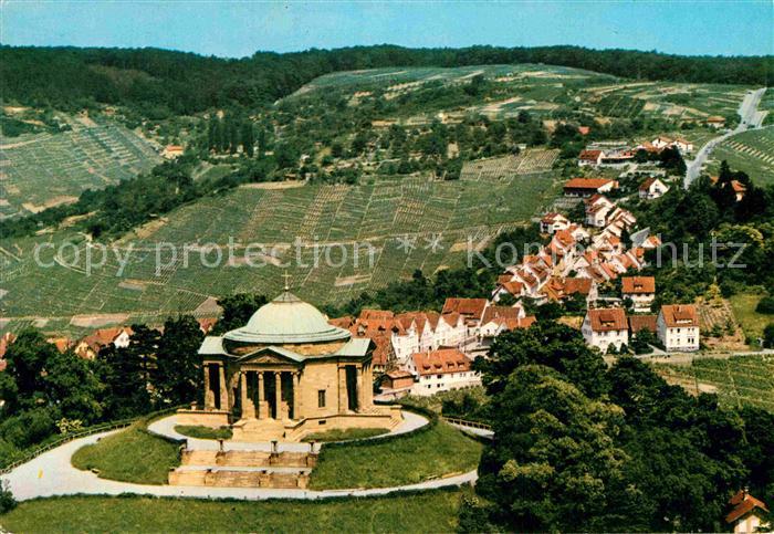 AK / Ansichtskarte Untertuerkheim Grabkapelle Rotenberg Fliegeraufnahme ...