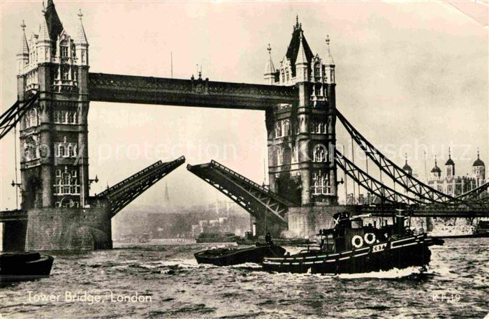 AK / Ansichtskarte Bruecken Bridges Ponts Tower Bridge London Nr ...