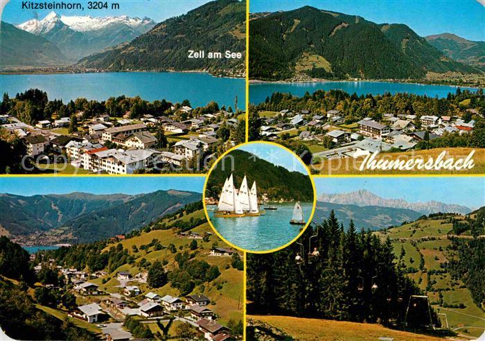 AK / Ansichtskarte Thumersbach Sommerfrische am Zeller See Strandbad ...