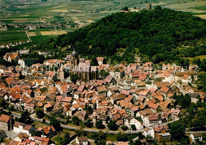 AK / Ansichtskarte Homberg Ohm Fliegeraufnahme Kat. Homberg (Ohm) Nr ...