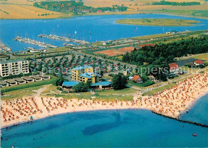 AK / Ansichtskarte Burg Fehmarn Insel Fehmarn Fliegeraufnahme Kat ...