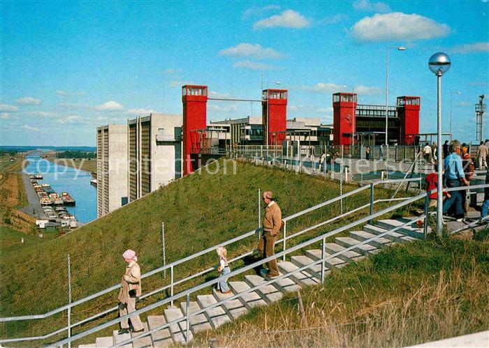 AK / Ansichtskarte Scharnebeck Lueneburg Schiffshebewerk Kat ...