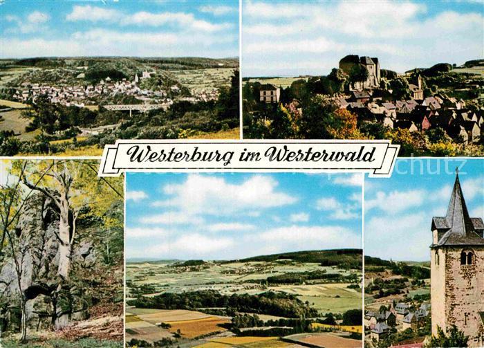 AK / Ansichtskarte Westerburg Westerwald Schloss Oberstadt Katzenstein ...