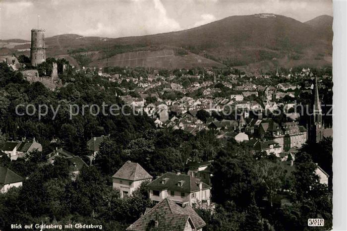 AK / Ansichtskarte Bad Godesberg Godesburg Panorama Kat. Bonn Nr ...
