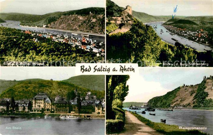 Bad Salzig Kurklinik Burg Liebenstein Sterrenberg Kurpark Trinkhalle ...