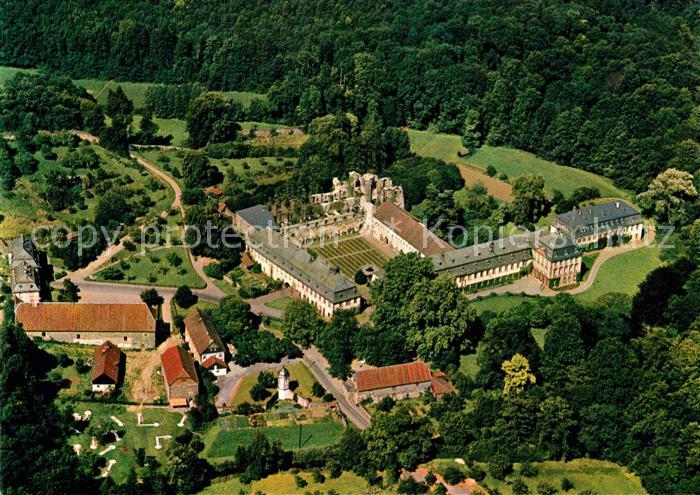 AK / Ansichtskarte Lich Hessen Kloster Arnsburg Fliegeraufnahme Lich ...