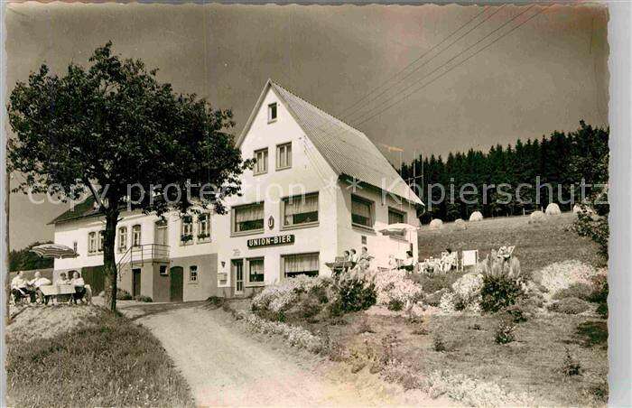 Ak Ansichtskarte Wingeshausen Gasthaus Weber Kat Bad Berleburg Nr