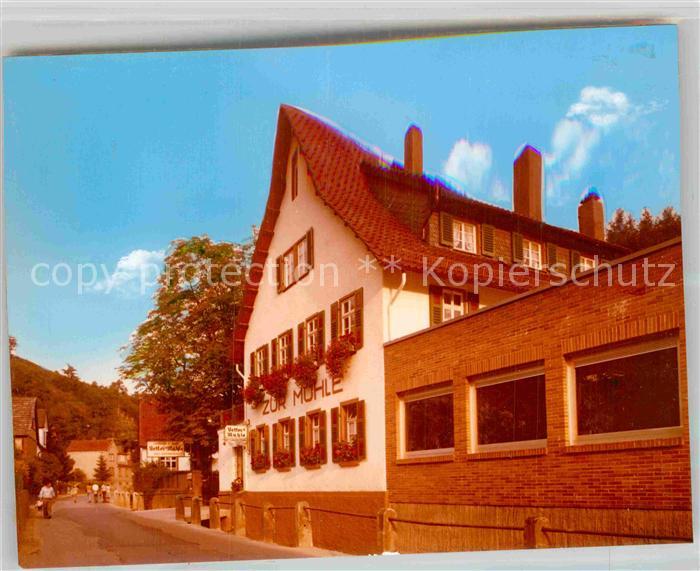 AK / Ansichtskarte Bensheim Bergstrasse Gasthaus Zur Muehle Kat ...