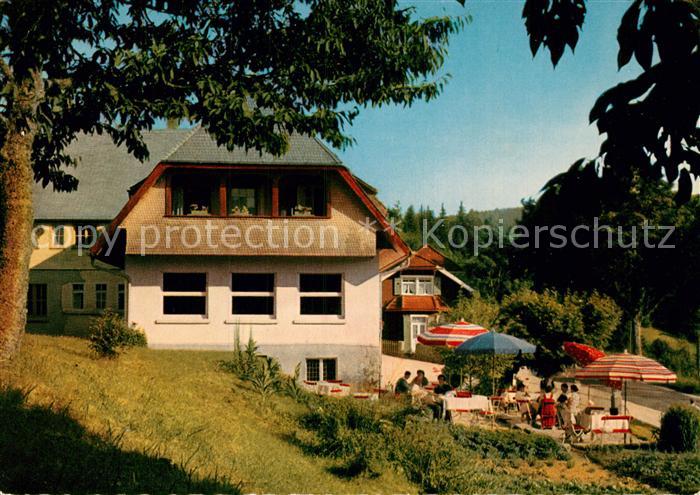 Ak Ansichtskarte Haeusern Schwarzwald Gasthof Albtalblick Kat