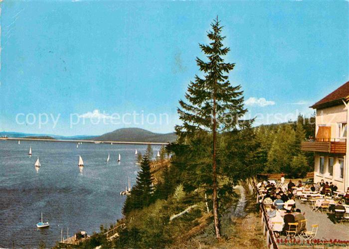 AK / Ansichtskarte Langelsheim Hotel Berghof Innerstetalsperre ...