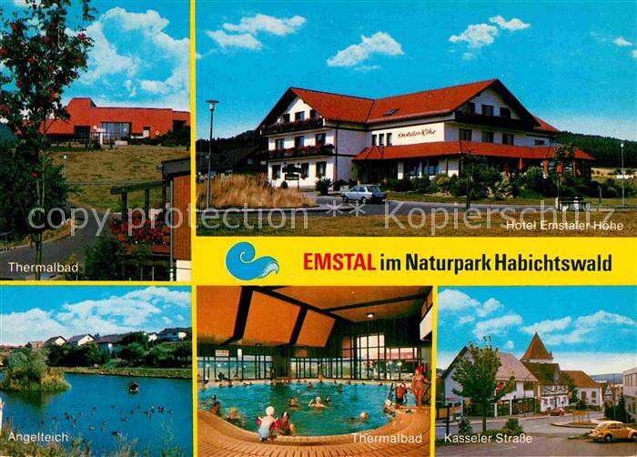 AK / Ansichtskarte Sand Bad Emstal Erholungsort Kurbad Thermalbad ...