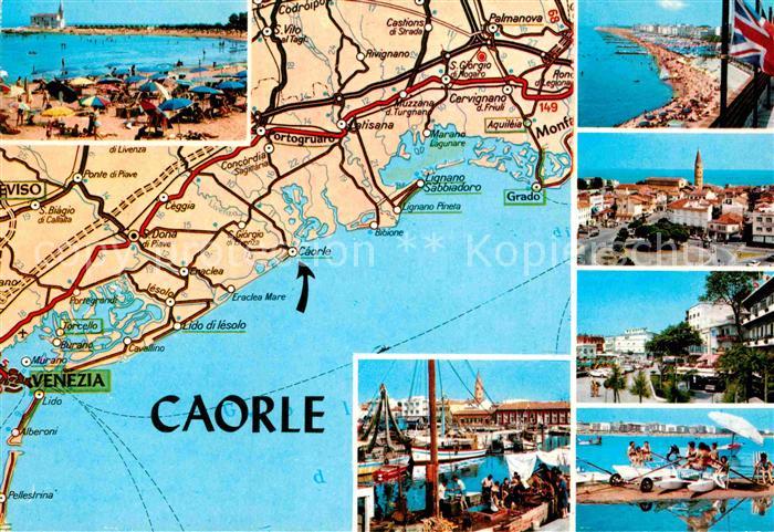 Caorle Venezia spiaggia Strand Kat. Italien Nr. ks49926 - oldthing ...
