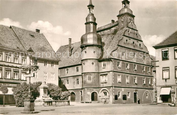 AK / Ansichtskarte Hildburghausen Rathaus Kat. Hildburghausen Nr ...