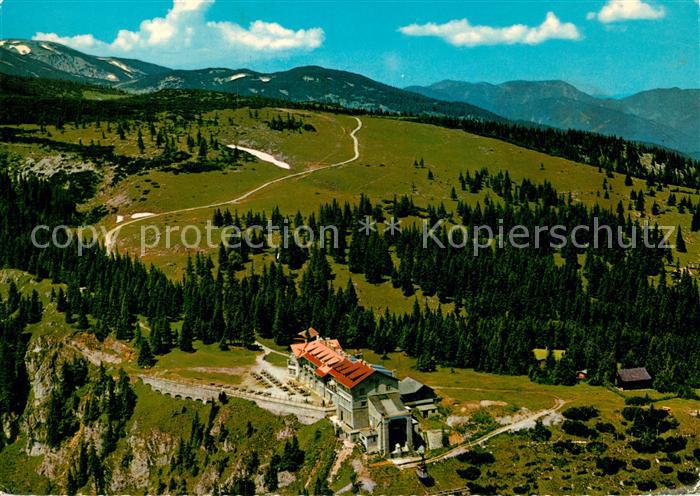 AK / Ansichtskarte Reichenau Rax Raxalpe Bergstation Rax Schneeberg ...