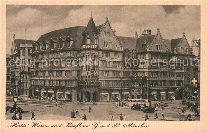 AK München, Hertie Waren- und Kaufhaus GmbH Nr. 10789316 - oldthing ...