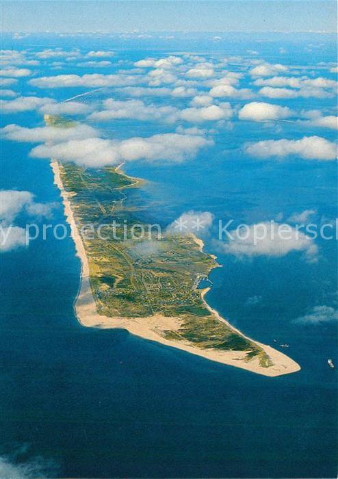 AK / Ansichtskarte Hoernum_Sylt Fliegeraufnahme Suedspitze Hoernum Sylt ...