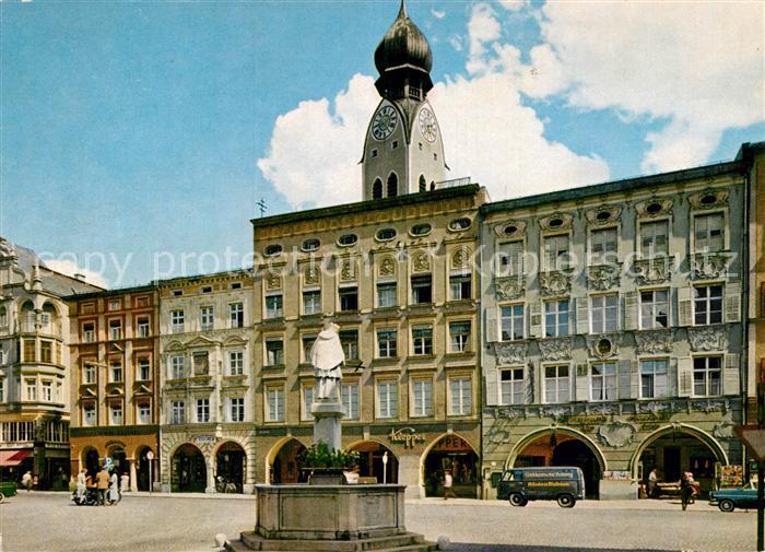 AK / Ansichtskarte Rosenheim Bayern Max Josef Platz Kat. Rosenheim Nr ...