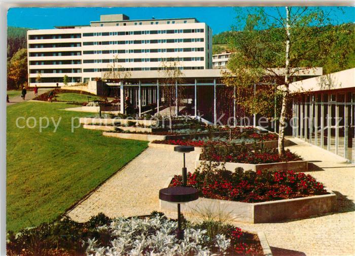 AK / Ansichtskarte Bad Soden Salmuenster Wandelhalle Park Sanatorium ...
