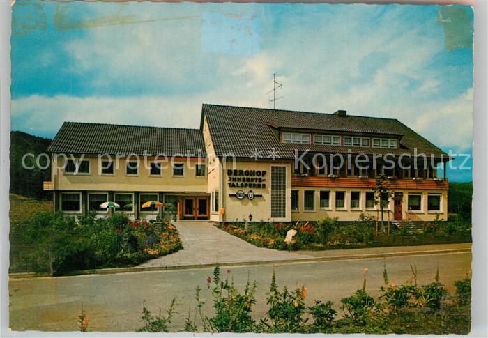 AK / Ansichtskarte Langelsheim Hotel Berghof Innerstetalsperre ...