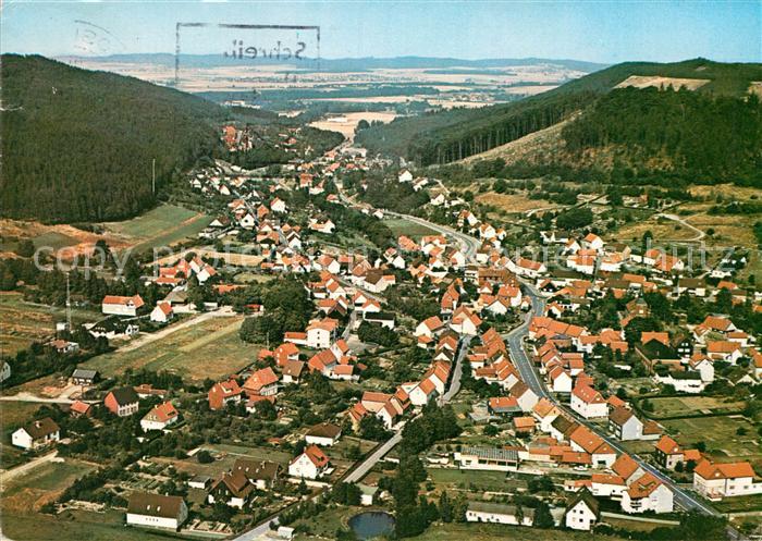 AK / Ansichtskarte Wolfshagen Harz Fliegeraufnahme Kat. Langelsheim Nr ...