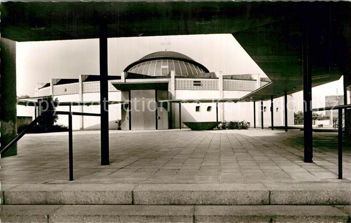AK / Ansichtskarte Neckarhausen Edingen Kath Kirche Inneres Kat ...