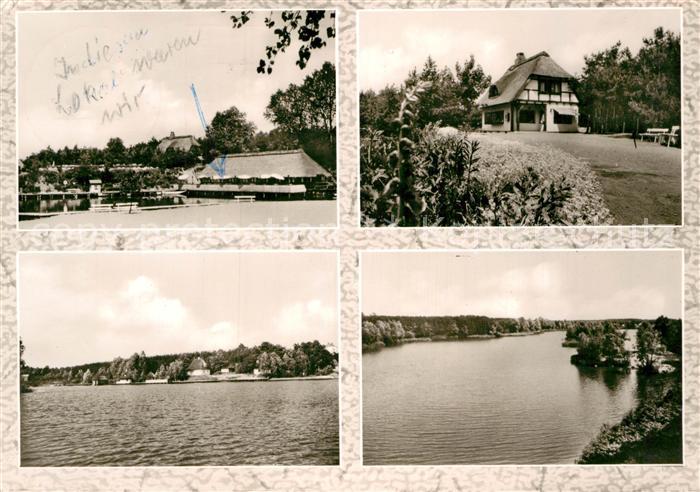 AK / Ansichtskarte Guester Pruess See mit Campinggelaende Fischerei und ...