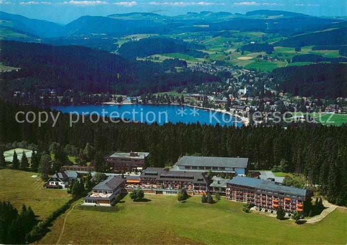 AK / Ansichtskarte Saig Schwarzwald Hotel Saigerhoeh Fliegeraufnahme ...