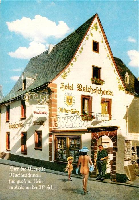 AK / Ansichtskarte Kroev Mosel Hotel Reichsschenke Kat. Kroev Nr ...